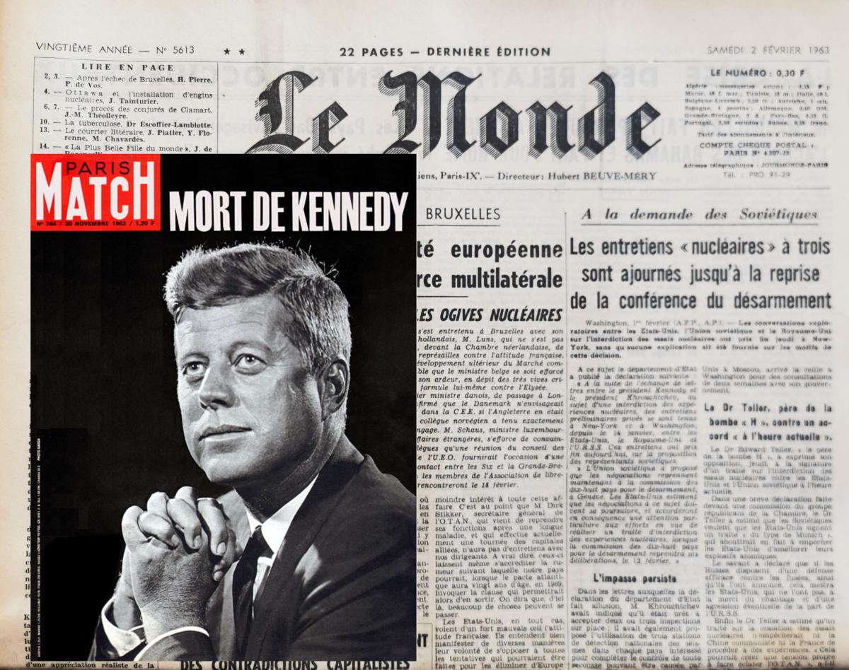 Journal original 1963 et son Paris Match